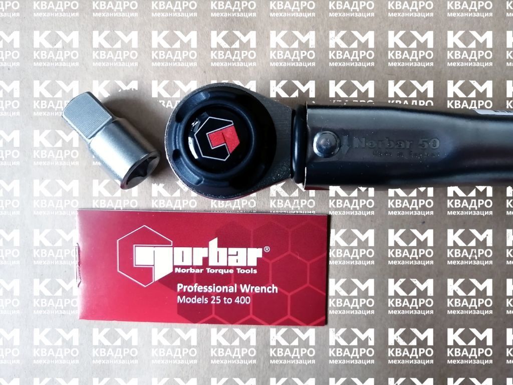 15002 Ключ динамометрический кв.3/8" 10-50 Нм (поставляется с ...