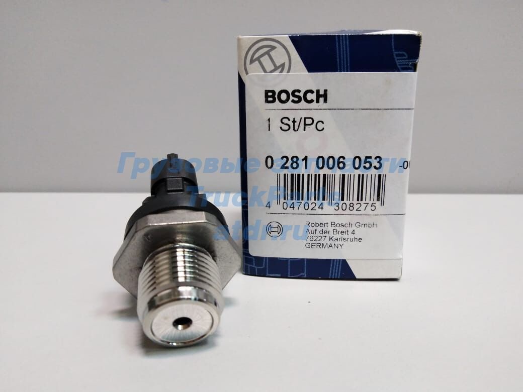 Датчик давления топлива МАН ТГА ТГС TGX 0281006053 BOSCH 0281006053 ...