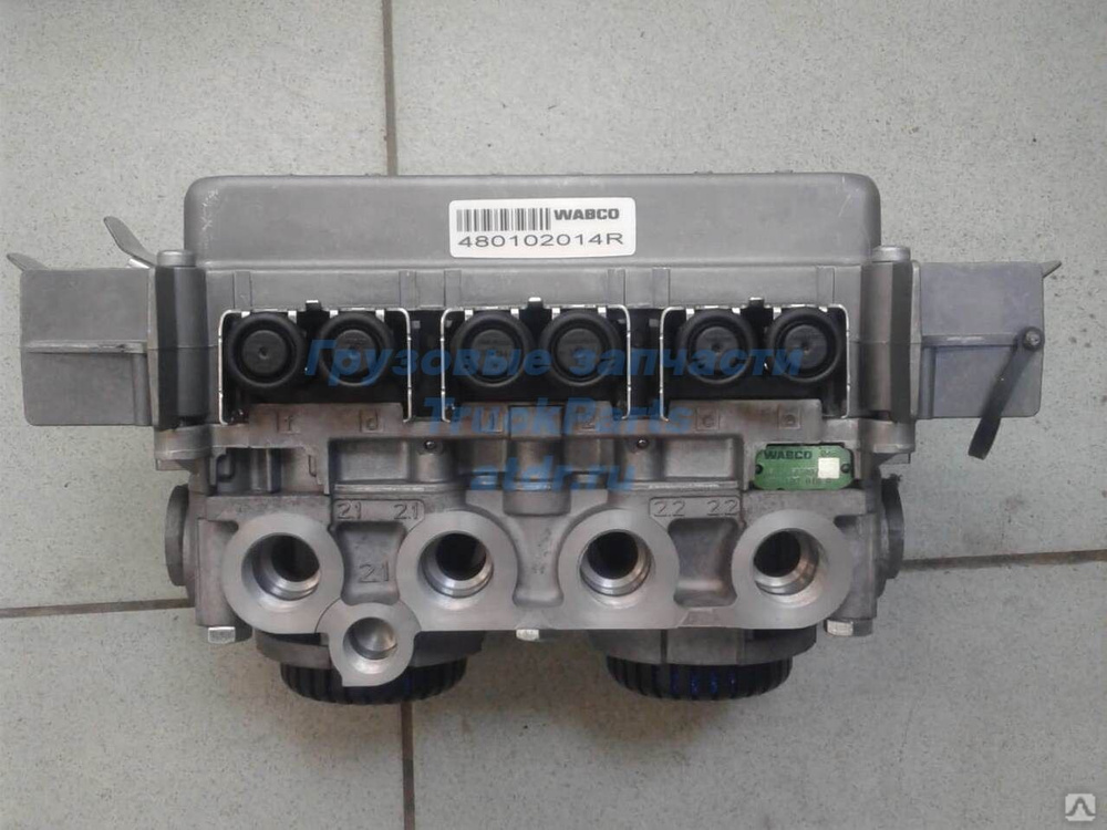 Модулятор Ебс прицепа Вабко 4S 3M 4801020140 WABCO 480102014R, цена в ...