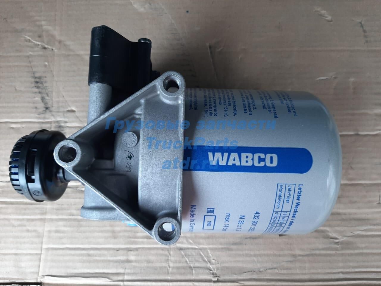 Кран влагоотделитель Volvo FH12 без подогрева WABCO 4324251050, цена в ...